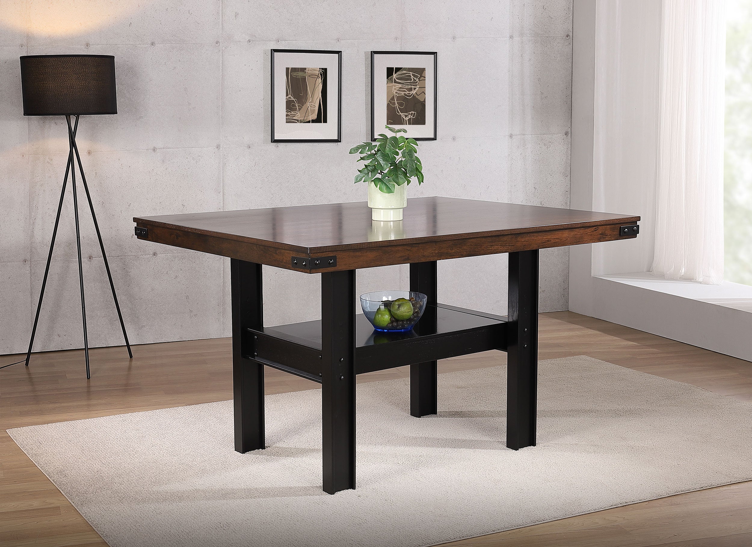 Patterson 60-inch Counter Height Dining Table Mango Oak – New Age ...