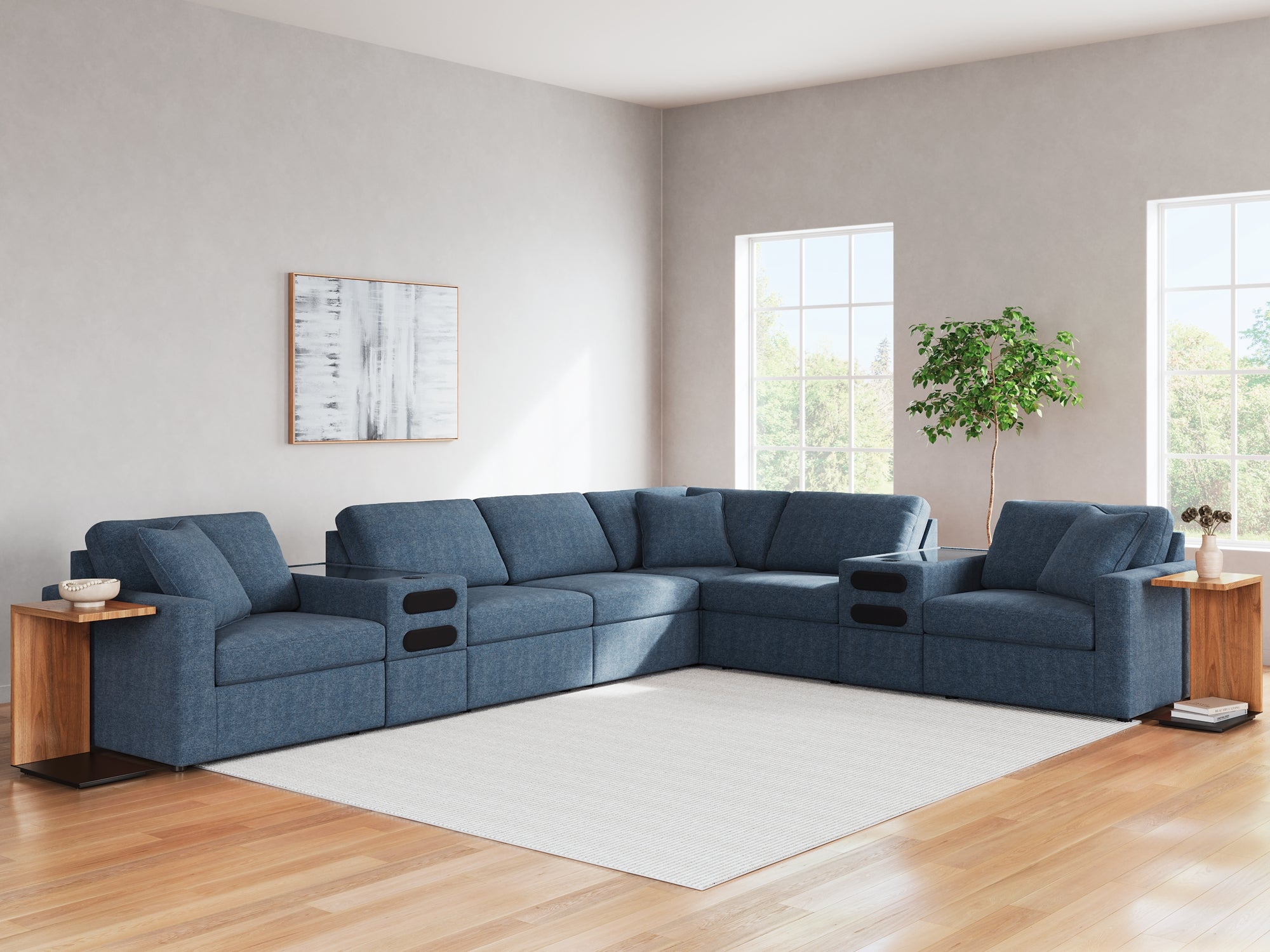 Modmax 8-Piece Sectional with Audio Consoles – New Age Chicago ...